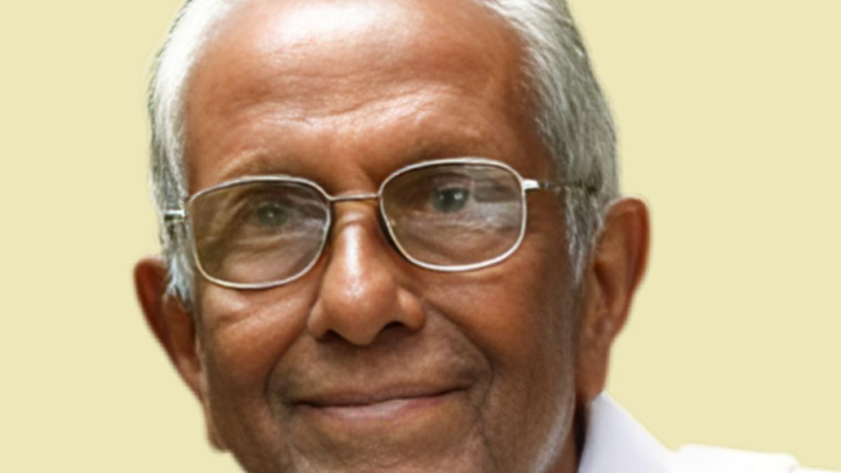 Veteran Congress leader C.V. Padmarajan passes away - The Hindu